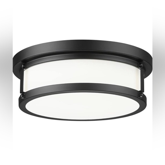 Office | Led Ceiling Light 12 Inch Black Flush Mount | Poshmark